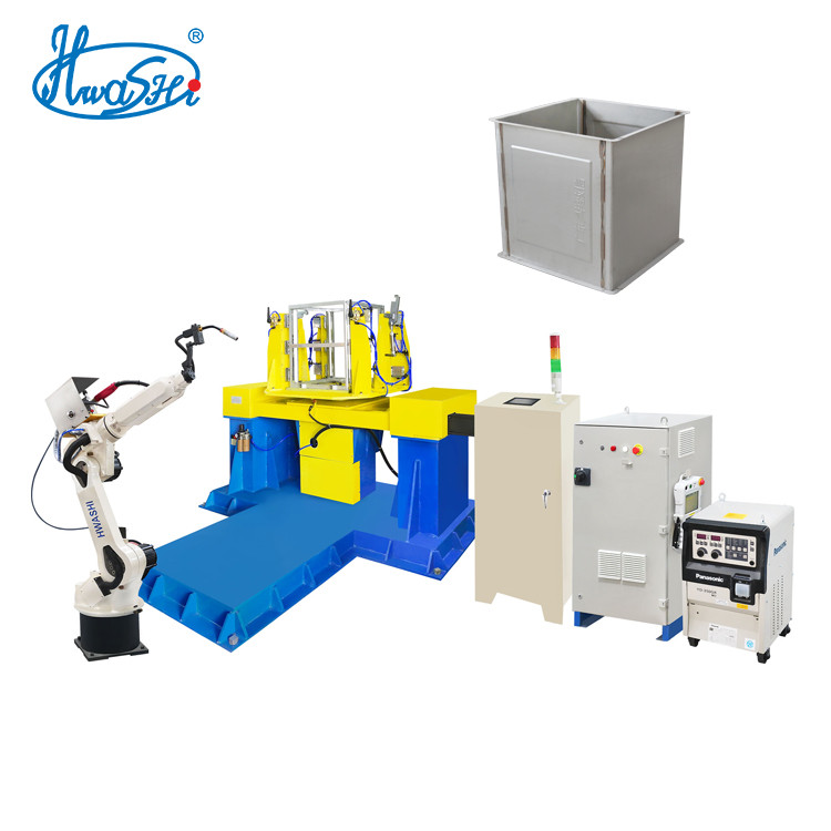 Buy Hwashi Automatic Arc Welding Robot , Steel Cabinet Box Tig Welding ...