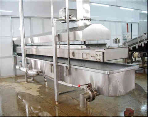 Buy Industrial Continuous Shrimp Steam Cooking Machine Steamer For Fish ...