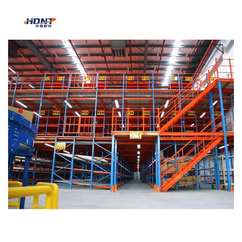 Buy Industrial Steel Mezzanine Platform For Warehouse Multi-level Attic ...