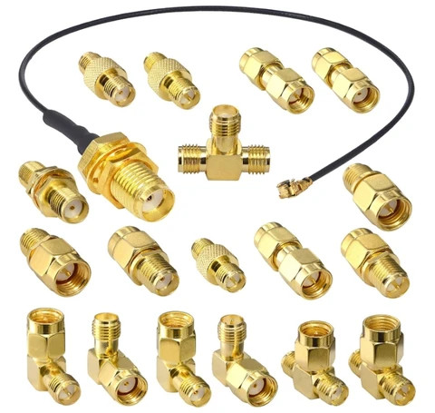 Buy Ip68 Adapter Converter Sma Connectors Kit Rp-sma Plug Jack Straight ...