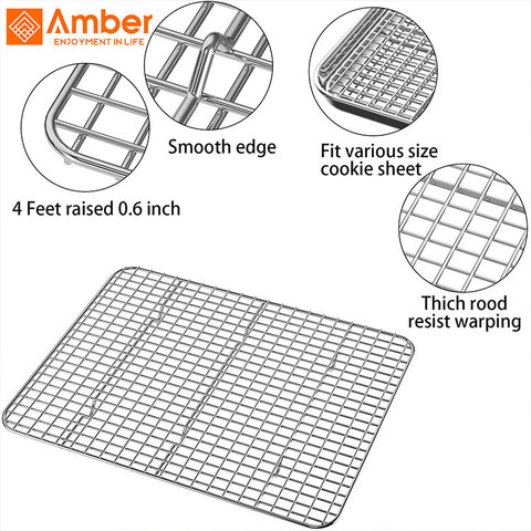 Buy Kitchen Non-stick Square Food Grade Stainless Steel Wire Mesh ...