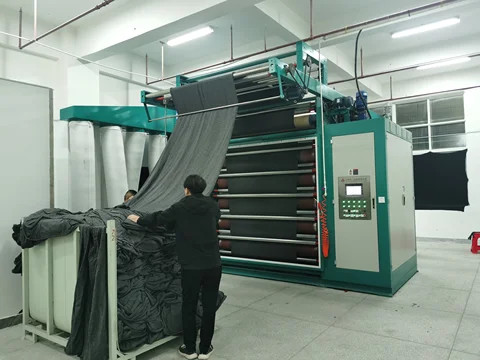 Buy Knitted Fabrics Fully Automatic Plc Control Vertical Type Sueding ...