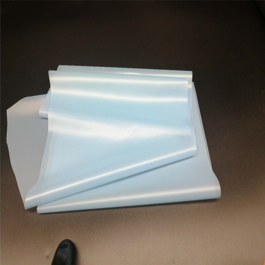 Buy Light Blue Semi Transparent Tpu Film Material Top Quality High Soft ...