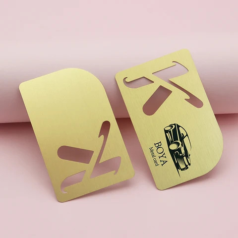 Buy Metal Visiting 24k Gold Card Custom Custom Nfc Mirror Gold Shiny ...