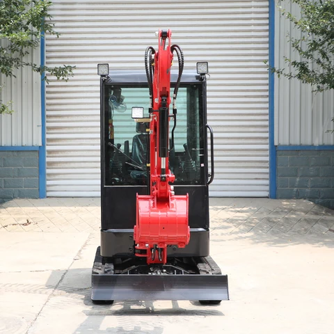 Buy Mini Digger With Lawn Mower Soil Digger Machine 0.8 Ton Mini Digger ...