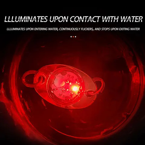 Buy Mini Led Deep Drop Underwater Diamond Light Eye Lure Waterproof ...