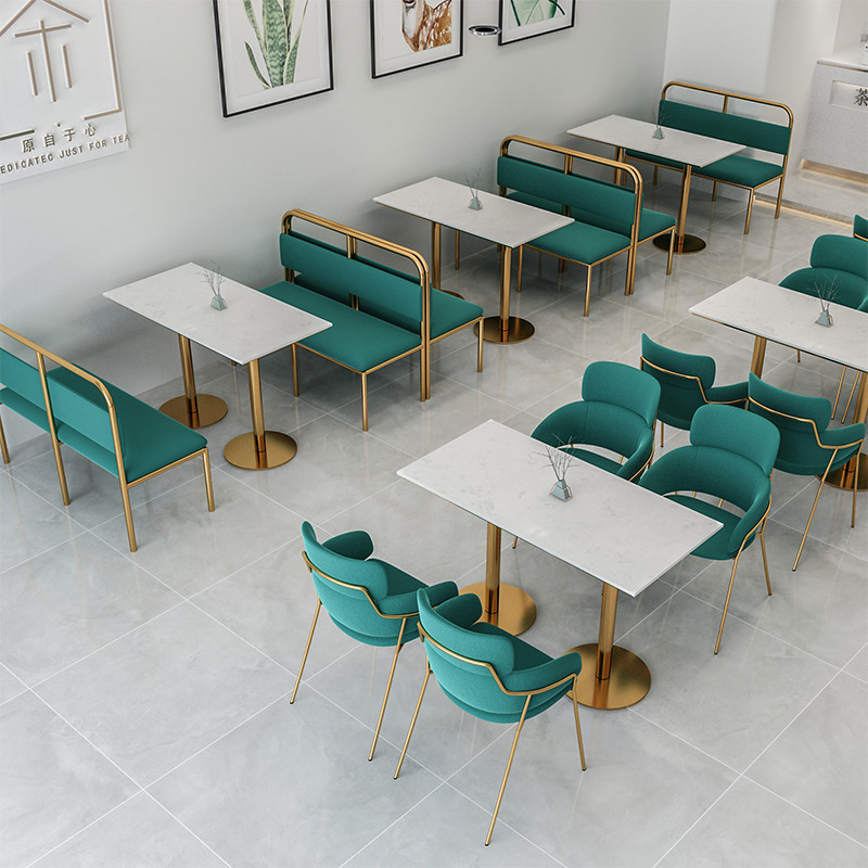 Buy Nordic Milk Tea Shop Table And Chair Combination Dessert Shop ...