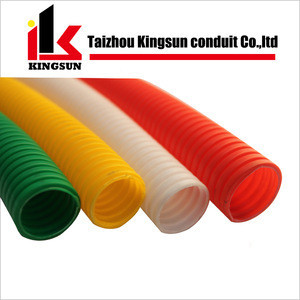 Buy Plastic Electrical Cable Corrugated Flexible Wiring Conduit from ...