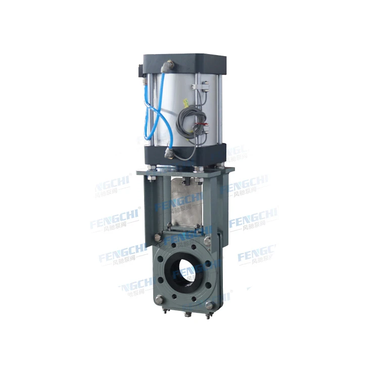 Buy Pneumatic Slurry Gate Valve Flanged Gate Valve from Anhui Fengchi ...