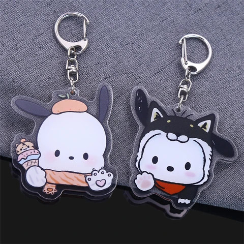 Buy Rectangular Transparent Acrylic Key Chain Insert Logo Number Plate ...