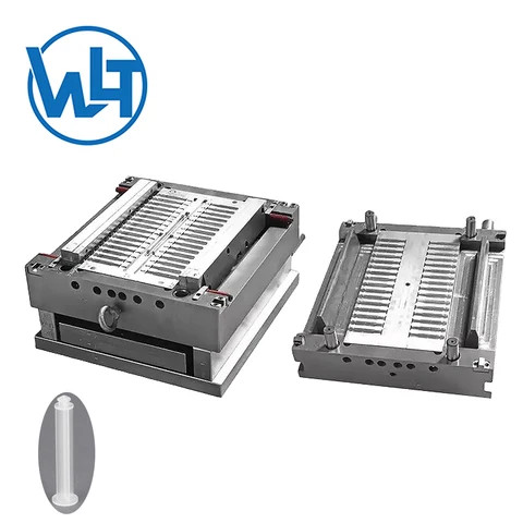 Buy Semi Hot Runner Disposable Syringe Barrel And Plunger Mold from ...