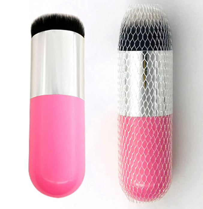 Buy Single Short Fat Plastic Handle Foundation Brush Amazon Hot Sell ...