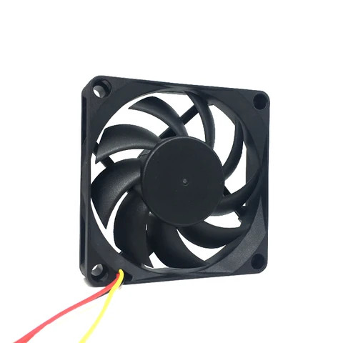 Buy Solar Brushless Motor Fan 70x70x15mm 12v 24v Dc Brushless Radiator ...