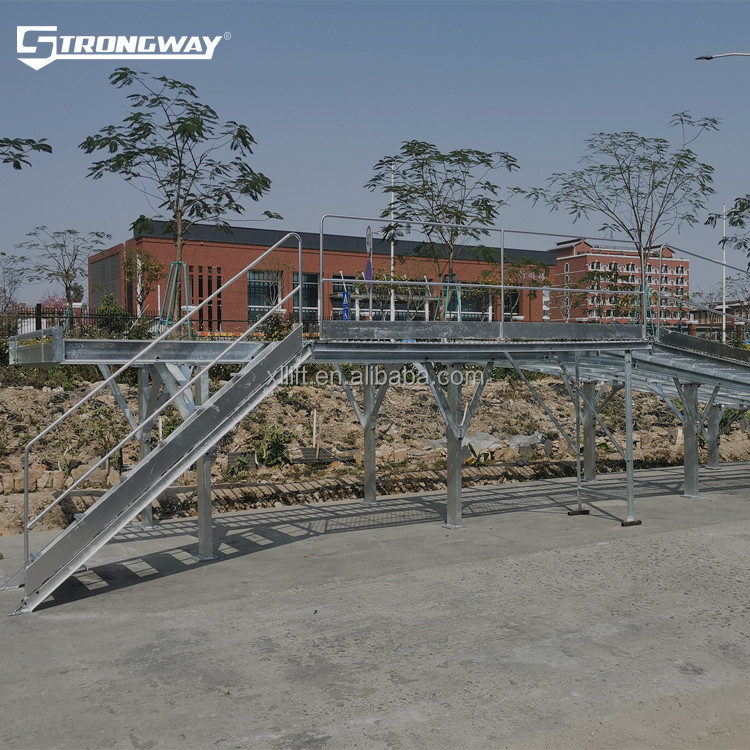 Buy Strongway 10t Portable Car Ramp Hot Galvanizing Folding Car Ramp ...