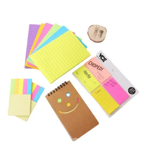 Buy Transparent Sticky Notes Page Markers Book Tabs Note Insertable ...