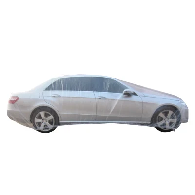 Buy Universale Disposable Pe Car Cover With Elastic For Auto Protection ...