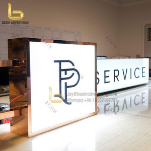 Buy Wall Mounted Light Box Sign High Quality 3d Led Signage Acrylic ...