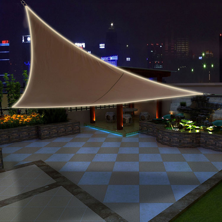 Buy Waterproof Patio Restaurant Cafe Hotel Triangle Sun Shade Sail ...