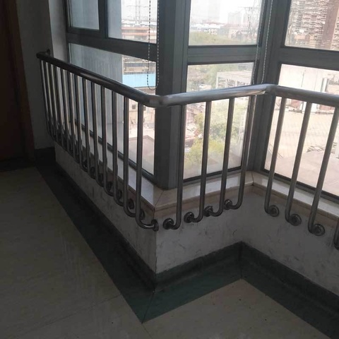 Buy Ydx Galvanized Steel Handrail Post Design Gold Color Stair Handrail ...