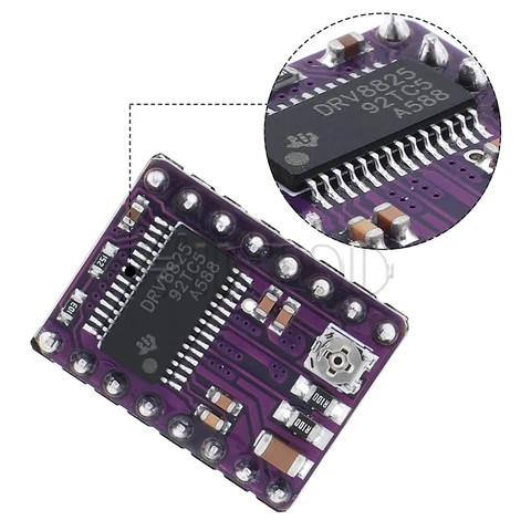 Buy Yintod Drv8825 Stepper Motor Driver Module Six Different Step ...