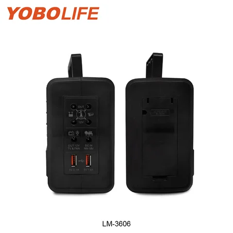 Buy Yobolife Lm-3606 Portable Solar Generator 12v Dc Power Supply Solar Energy Kit Mini Home ...