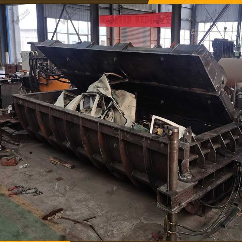 Buy Portable Type Metal Baler Waste Car Baling Machine Car Baler from ...