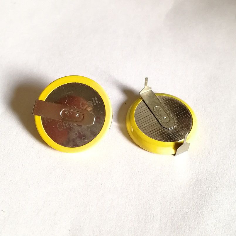 Buy Cr2032 3v Lithium Button Cell Battery With Pins Tabs from SHENZHEN ...