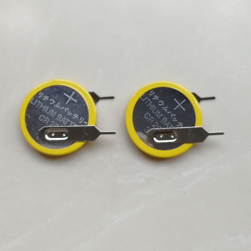 Buy Cr2032 3v Lithium Button Cell Battery With Pins Tabs from SHENZHEN ...