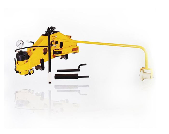 Buy Hydraulic Vertical Rail Bender from Wuhan Linkage Track Equipment ...