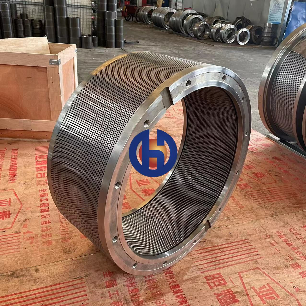 Buy Buhler Pellet Mill Spare Parts Ring Die from Liyang Hongyang Feed ...