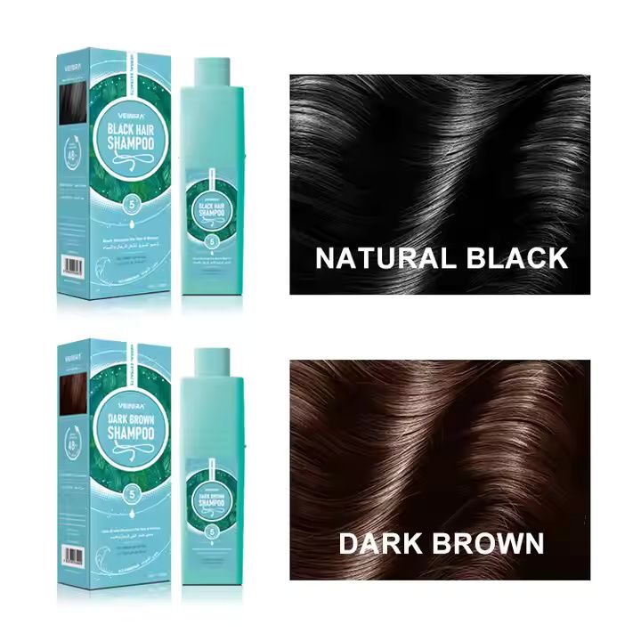 Buy China Factory Private Label Black Hair Shampoo Hair Color Dye ...