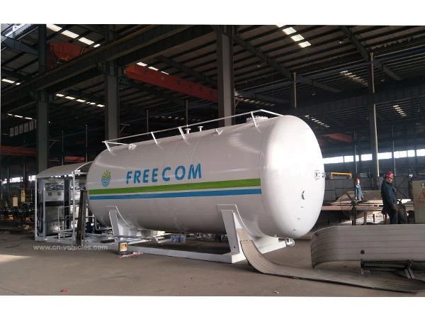 Buy Asme Standard 45cbm Lpg Storage Tank 23tons Propane Gas Tanker With ...