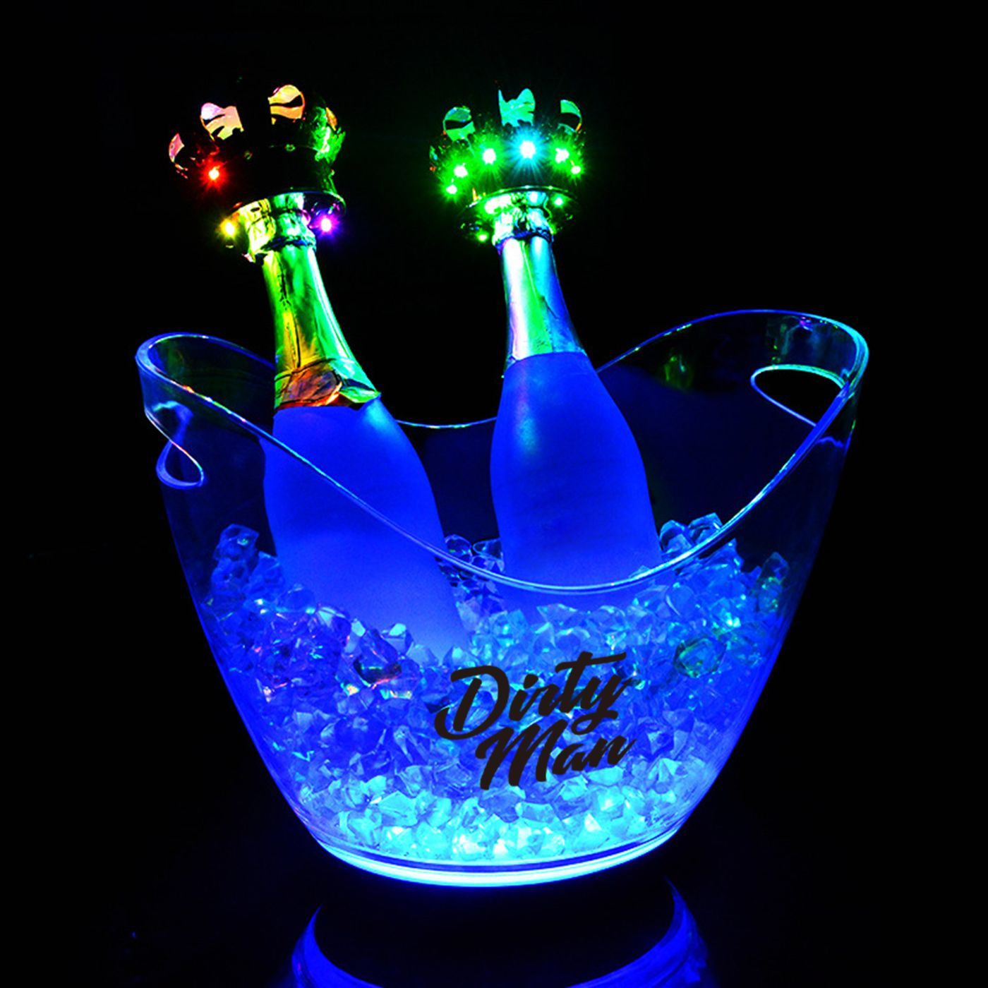 Buy Led Ice Bucket With Handles from Suzhou Hengshuo Imp & Exp Co., Ltd ...