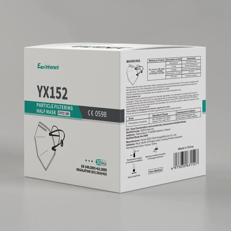 Buy Yx152 Eexi Inherent Ce En149 Certification Ffp2 Particle Filtering ...