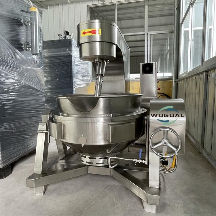 Buy Stainless Steel Tilting Industrial Cooking Kettle Jacketed Kettle ...