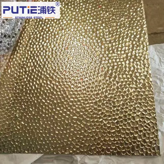 Buy Sus /astm / Decorative Emboss Stainless Steel Sheet 316/304/201/430 ...