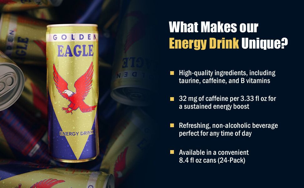 Buy Golden Eagle Energy Drink from Innovative Food Sales, USA ...