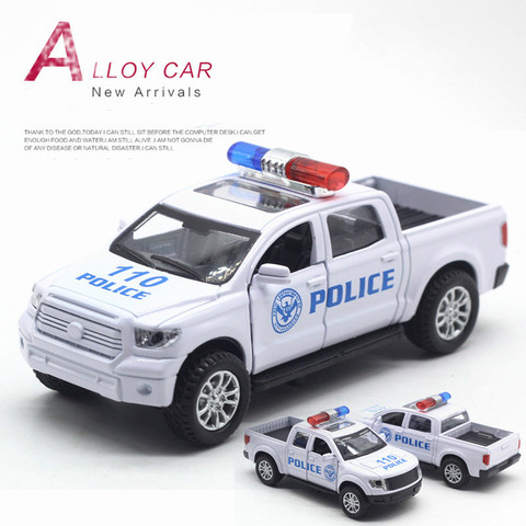 Buy 1/32 Model Car Pull Back Vehicle Mini Police Car Diecast Model Car ...
