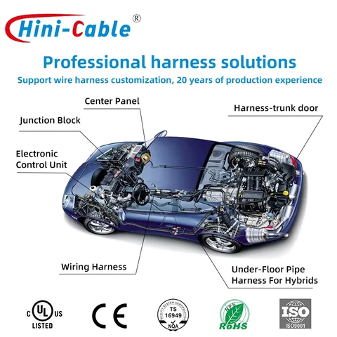 Buy 2024 Tailored Wire To Wire Harness Miniature 12v 40a 5pin ...