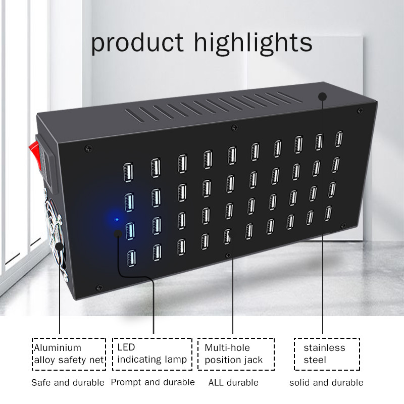 Buy 30-port Usb Charging Station Portable Charging Station For Multiple ...