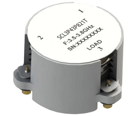 Buy 3.5 To 3.8ghz Surface Mount Circulator Rf Circulator Wide Band from ...