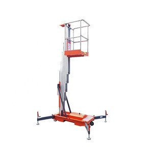 Buy 6-10m Lifter Machine Single Man Lift Aluminum Alloy Man Lift ...