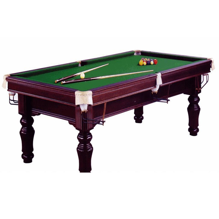 Buy American 8 Foot Solid Wood Billiard Table / Rock Pool Table from ...