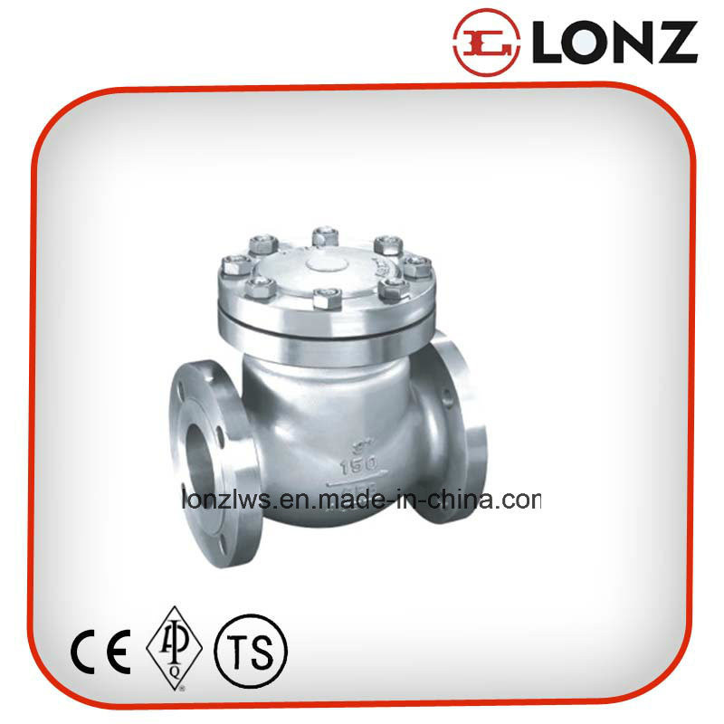 Buy Api/ansi Stainless Steel Cf8 3 Inch Flanged Swing Check Valve from Zhejiang Lonze Valve Co ...