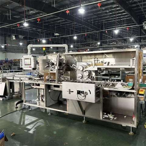 Buy Automatic Sideloading Cartoning Machine For Cosmetic Bottle Paper ...