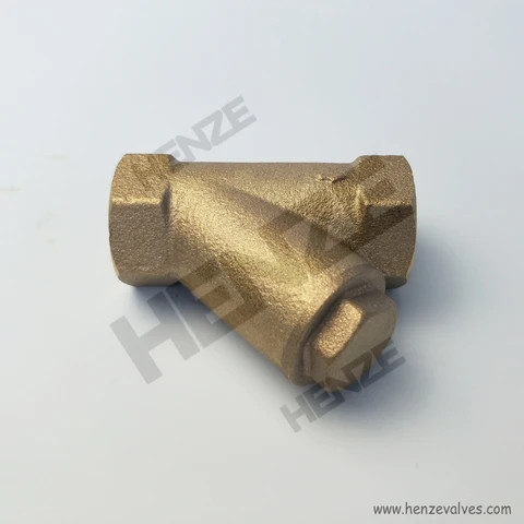 Buy B62 C83600 Bronze Threaded Y Strainer Bsp Npt from Henze Valves ...