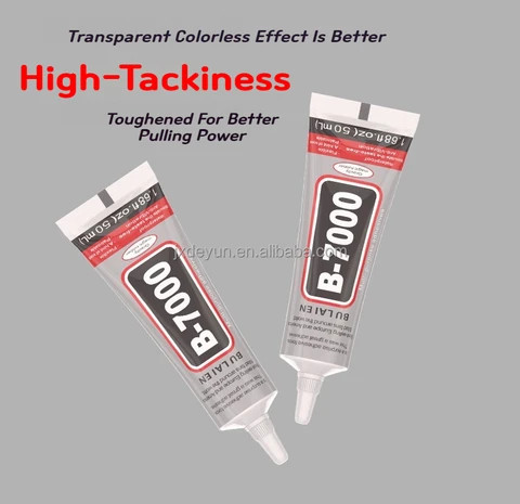 Buy B7000 Cell Phone Screen Repair Glue 110ml 50ml 15ml 3ml B7000 Glue Clothes Glass Wooden ...