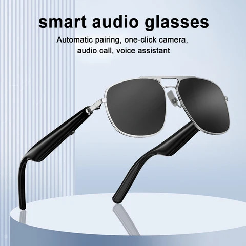 Buy Bone Conduction Bluetooth Glasses Active Noise Reduction Sunglasses ...