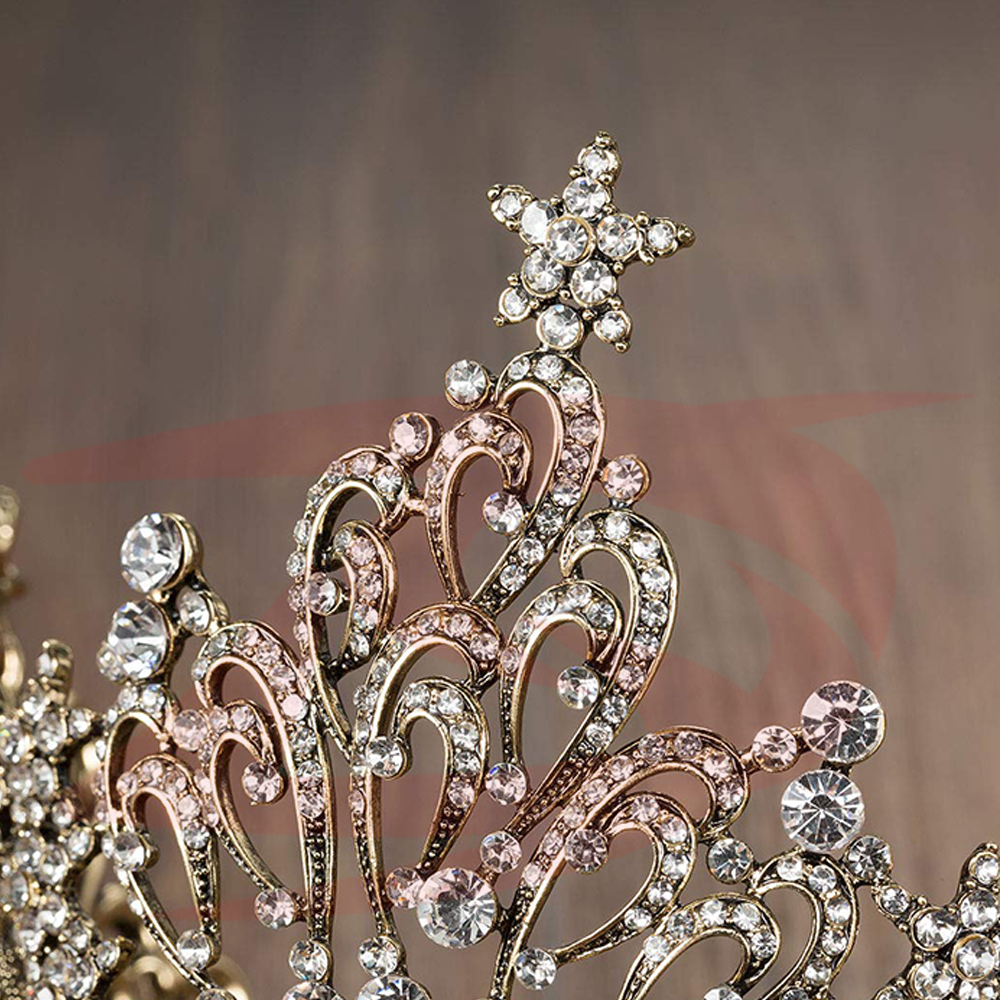Buy Bulk Princess Crown Rhine Stone Crystal Beauty Crown Custom Big ...