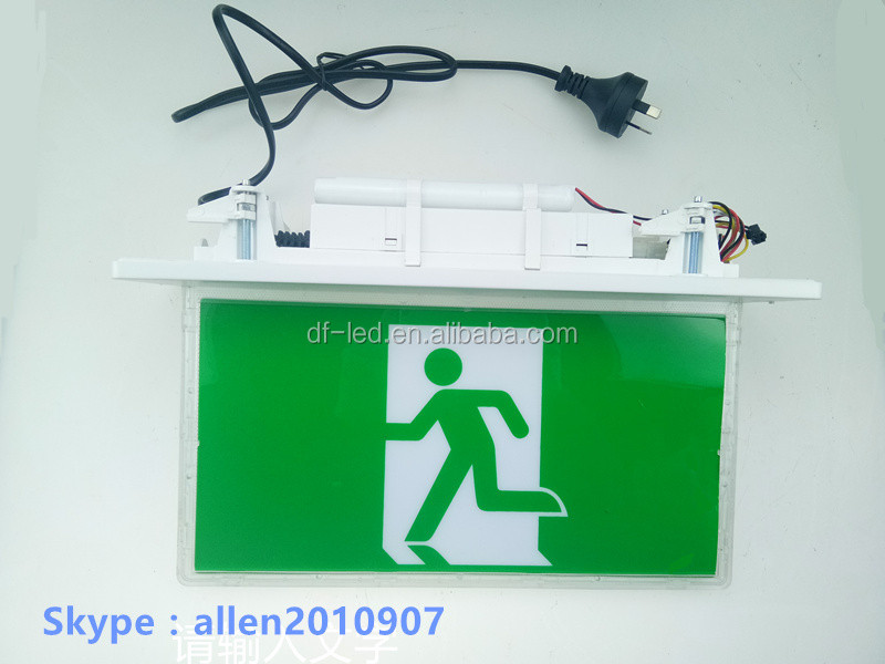 Buy Ceiling Recessed Mounted Led Emergency Light Exit Sign Led ...